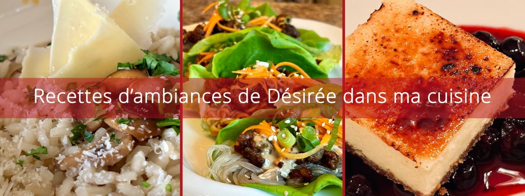 Les recettes d'ambiances de Désirée dans ma cuisine - En Duel ou en Duo